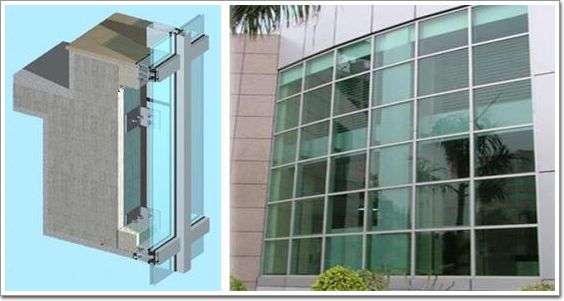 Stick Curtain Wall System Installation Service - fabconstechno.com